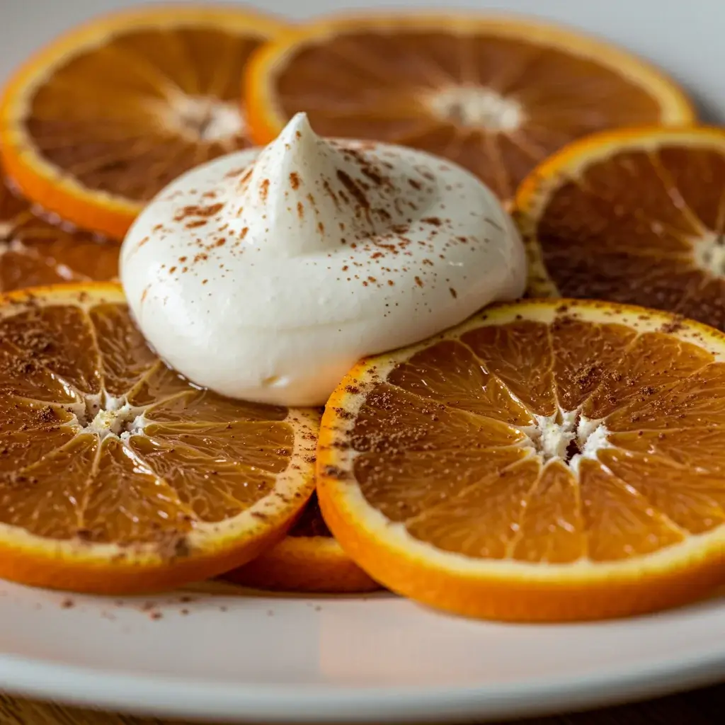 Orange Slices with Cinnamon Dusting – Little mama cooks